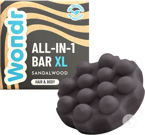 Wondr All-In-One Bar XL Sandalwood 110g | Newpharma